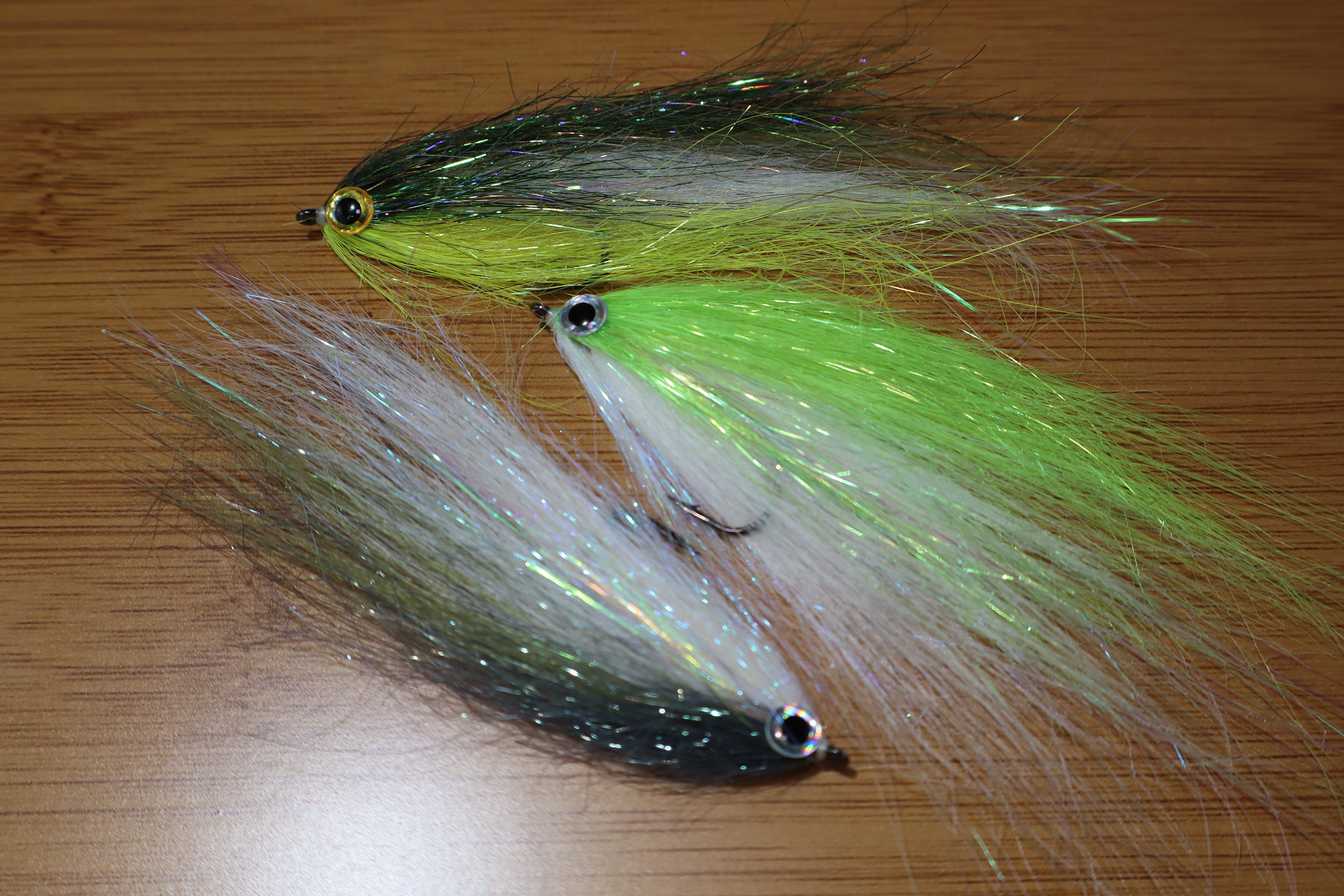Predator Baitfish Minnow Size 1/0 - Striped Bass Smallmouth Saltwater Fly
