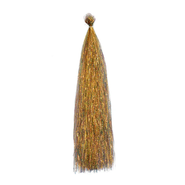 Krinkle Mirror Flash Cascade Crest - Holographic Fly Tying Material